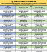 Routes - Beaumont ZIP